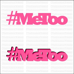 Hashtag Metoo Movement SVG Clipart, Women's Rights (digital Download ...