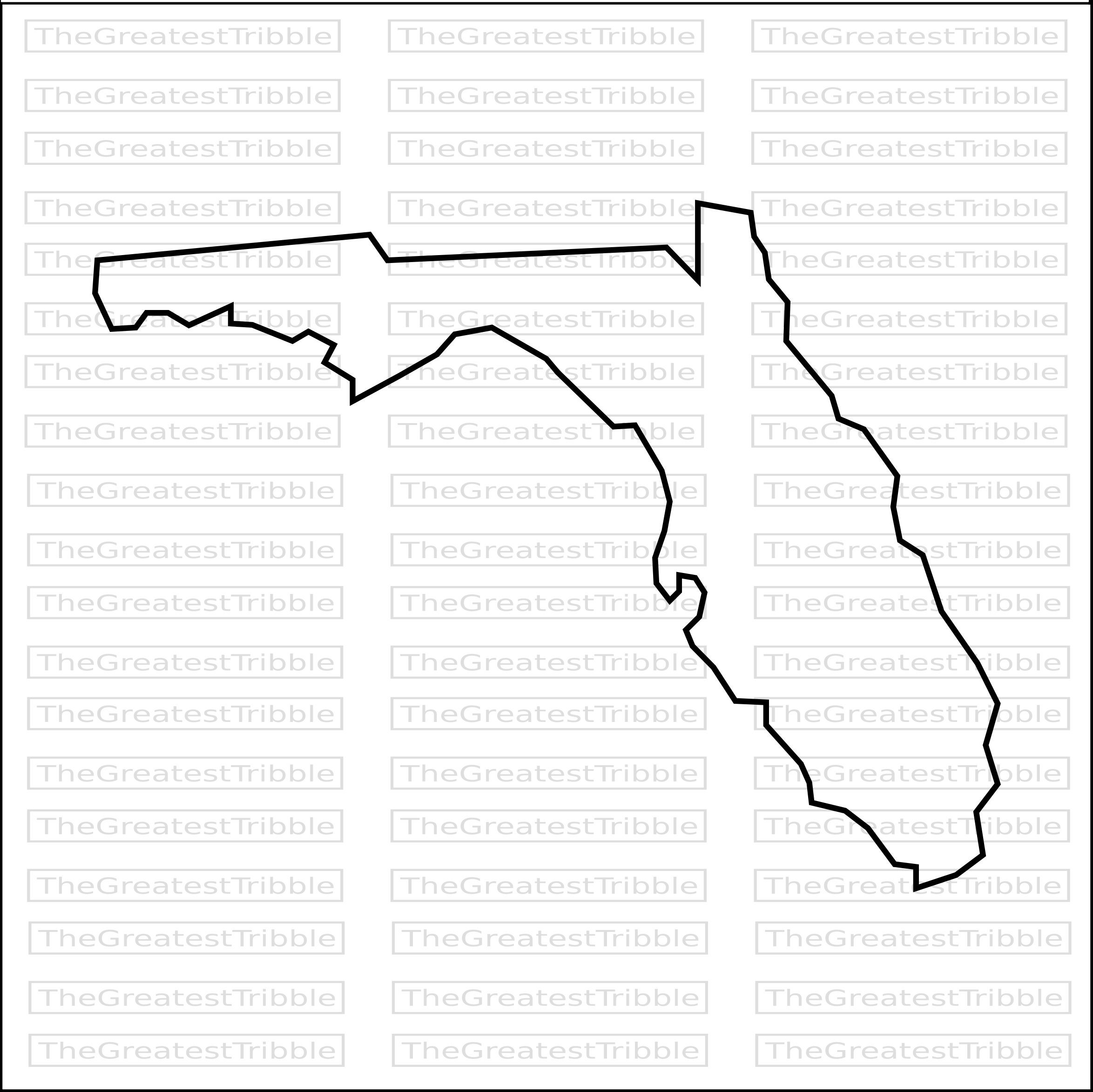 Florida State Map Svg Png Jpg Eps Florida Vector Graphic Clip - Etsy