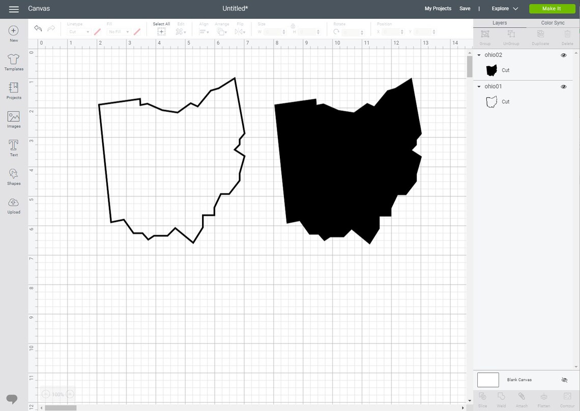 Ohio State Map Svg Png Jpg Eps Vector Graphic Clip Art Ohio | Etsy
