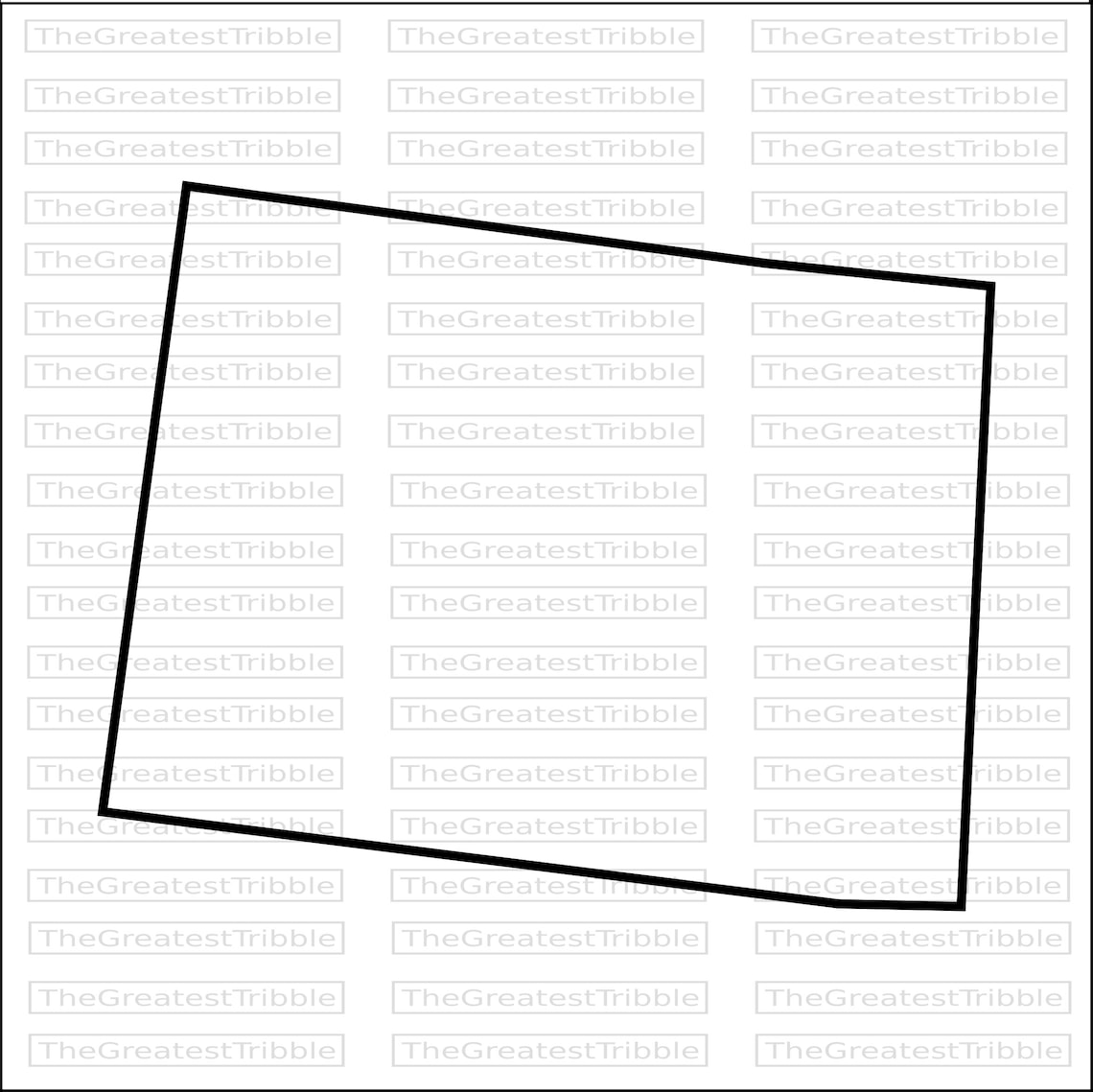 Colorado State Map Vector Svg Png Jpg Eps Colorado Vector - Etsy