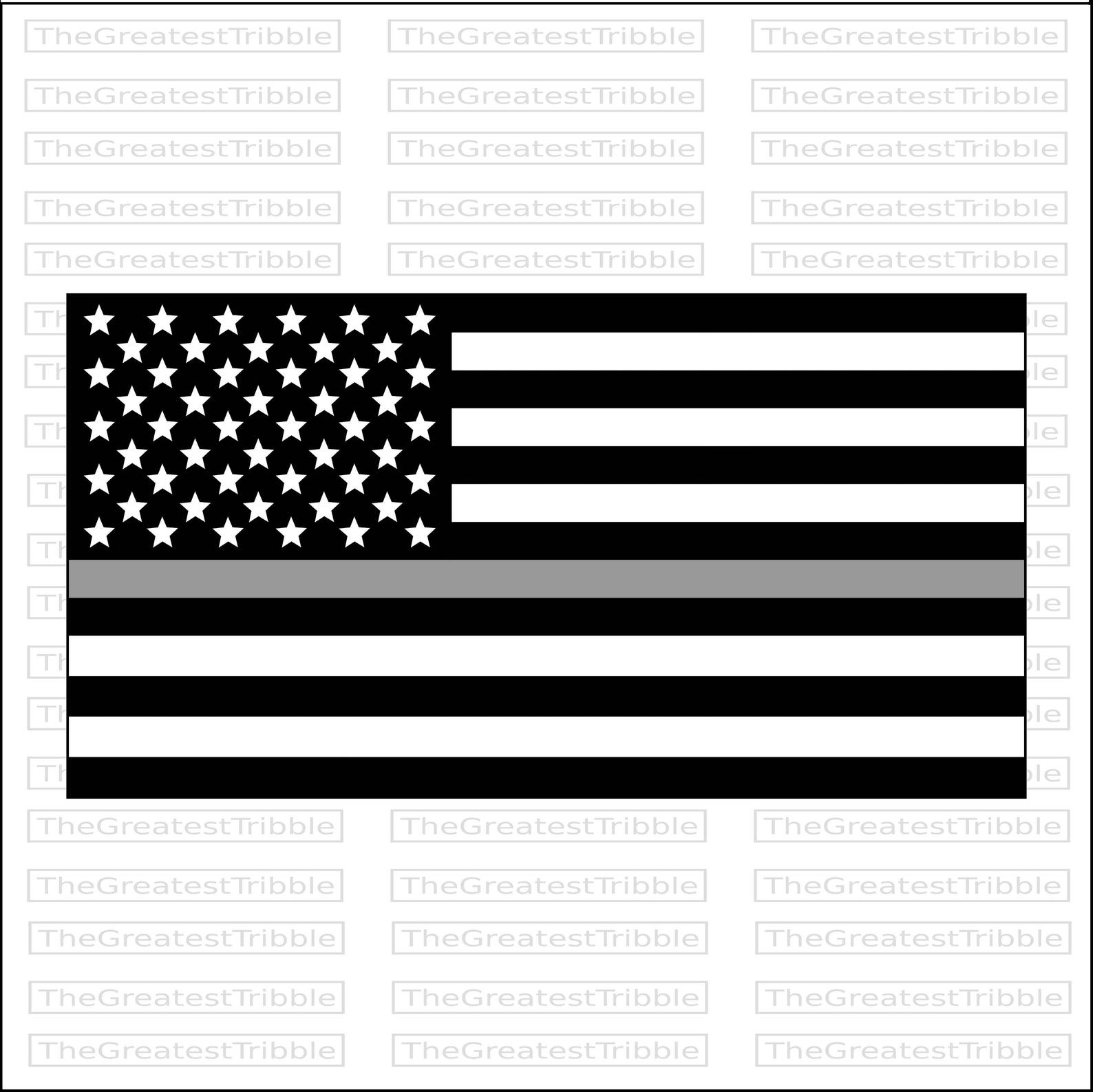 Thin Silver Line United States Flag Eps Svg Png Jpg Vector - Etsy