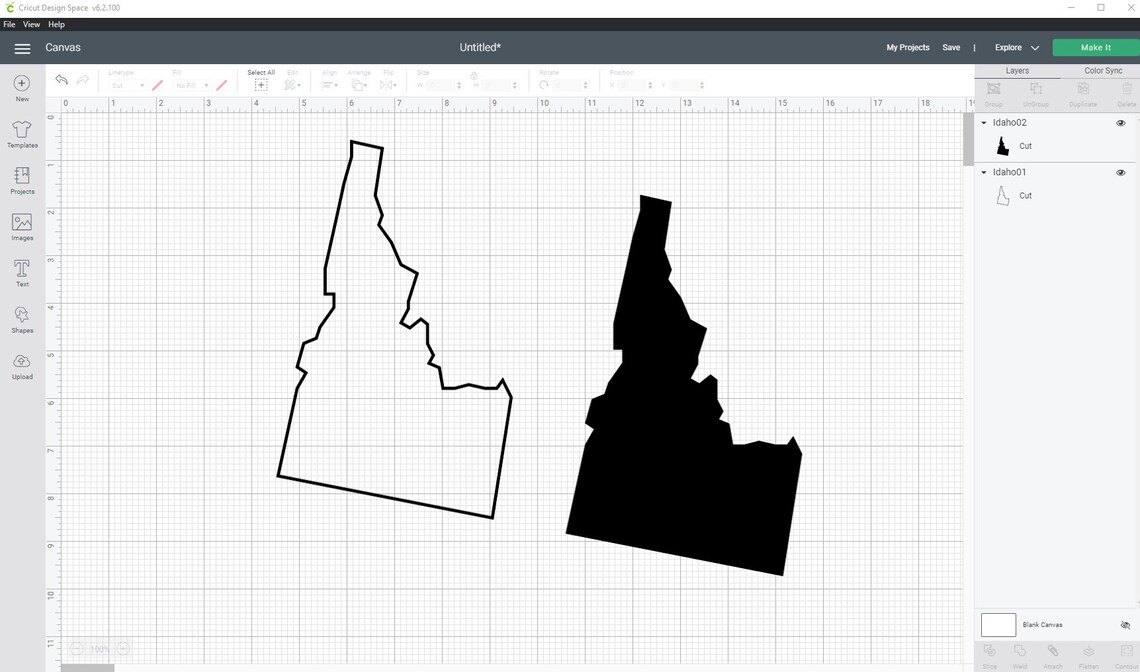 Idaho State Map Svg Png Jpg Eps Idaho Vector Idaho Clip Art | Etsy