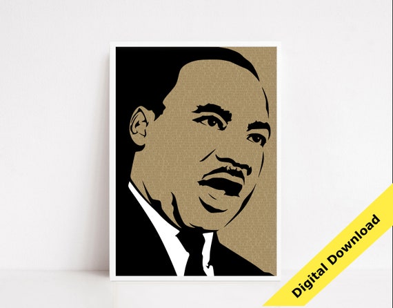 Martin Luther King Jr Poster MLK Decor I Have a Dream Decor I - Etsy Canada