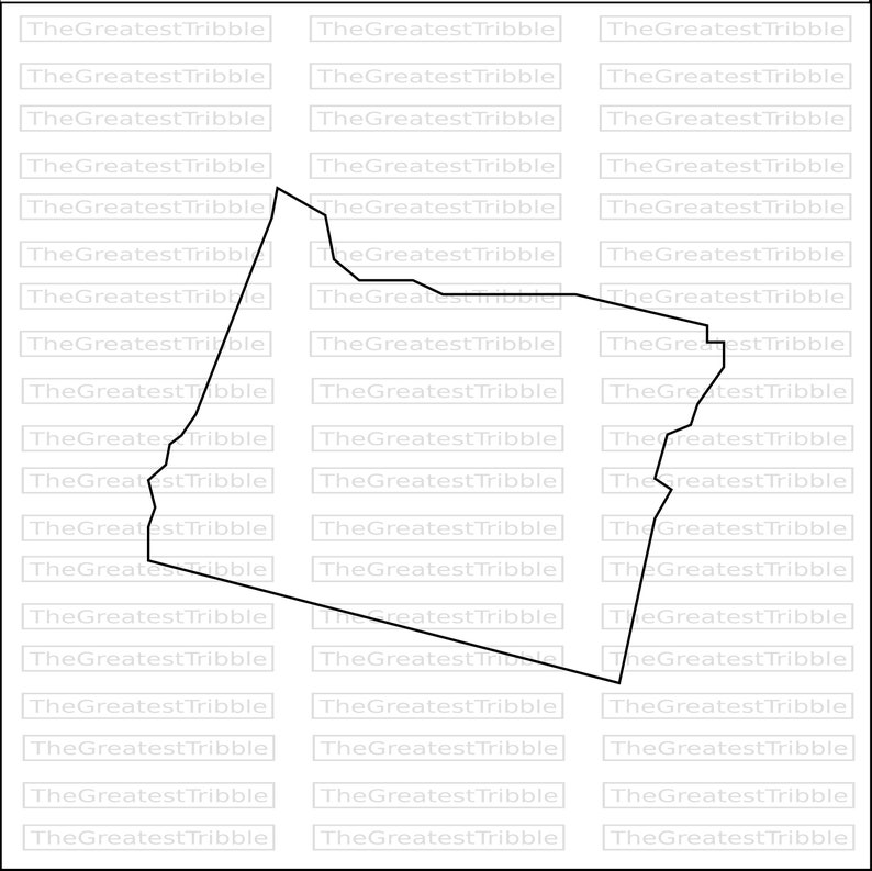 Oregon State Map svg png jpg eps jpgeg Vector Graphic Clip Art | Etsy