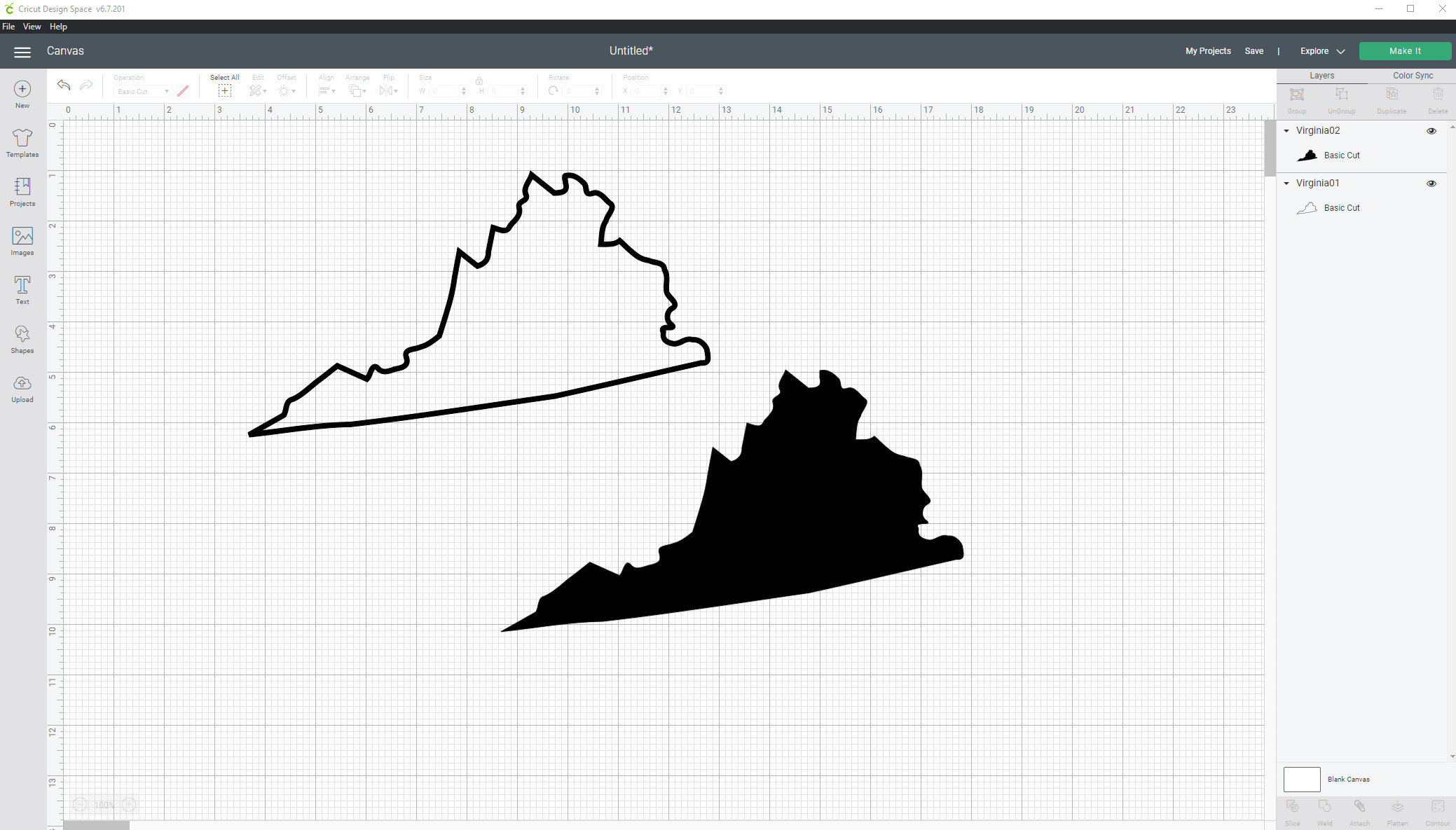 Virginia State Map Eps Svg Png Jpg Vector Graphic Clip Art - Etsy Australia