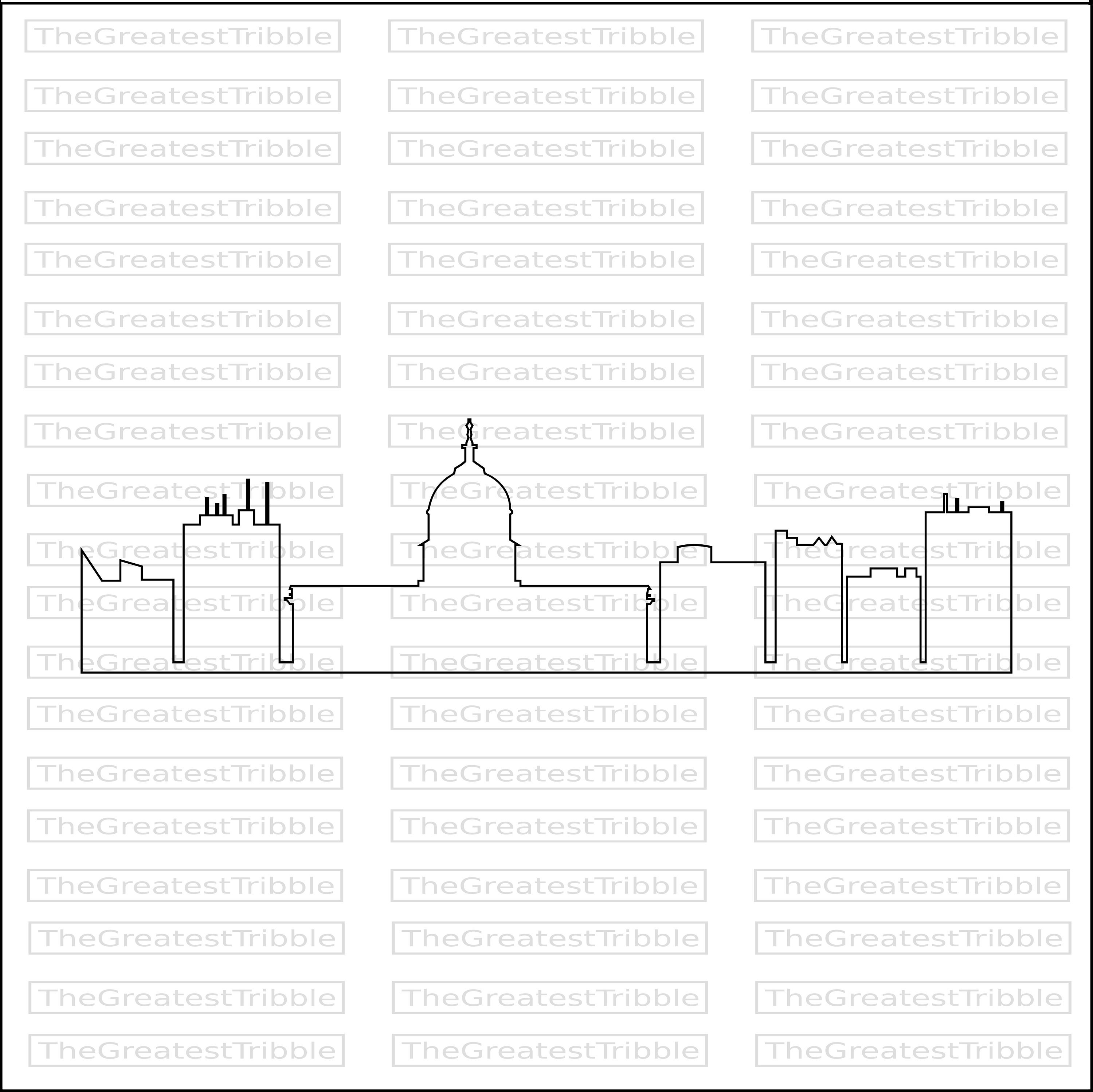 Boise City Skyline Silhouette Boise City Skyline Outline Eps Svg Png ...