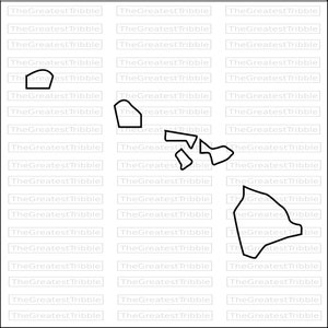 Hawaii State Map Svg Png Jpg Eps Hawaii Vector Graphic Clip Art Hawaii ...