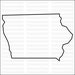 Iowa State Map Svg Png Jpg Eps Vector Graphic Clip Art Iowa State ...