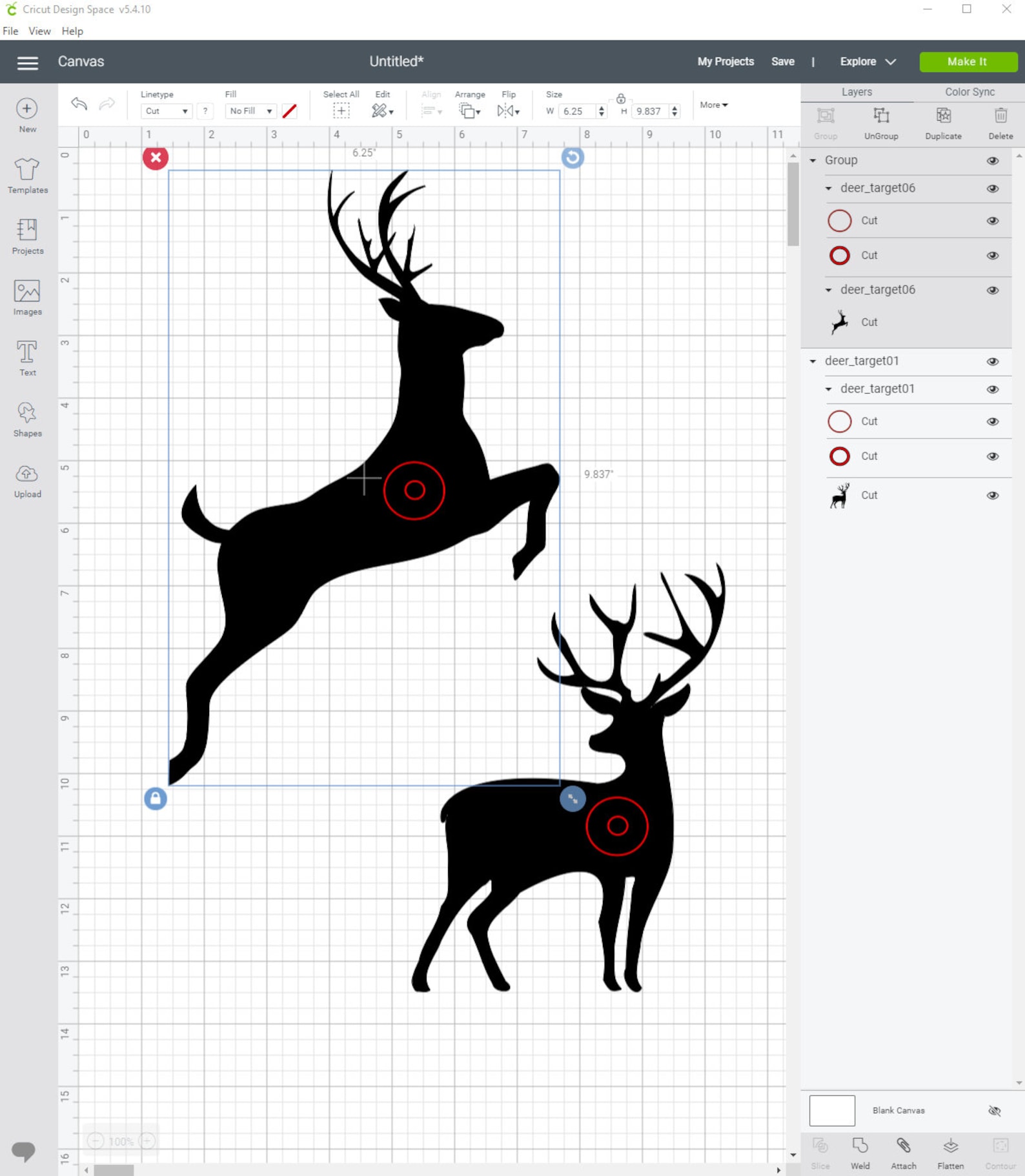 Deer Bulls Eye Hunting Shooting Target Svg Eps Png Jpg Vector | Etsy