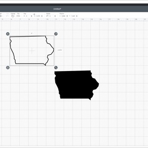 Iowa State Map Svg Png Jpg Eps Vector Graphic Clip Art Iowa State ...