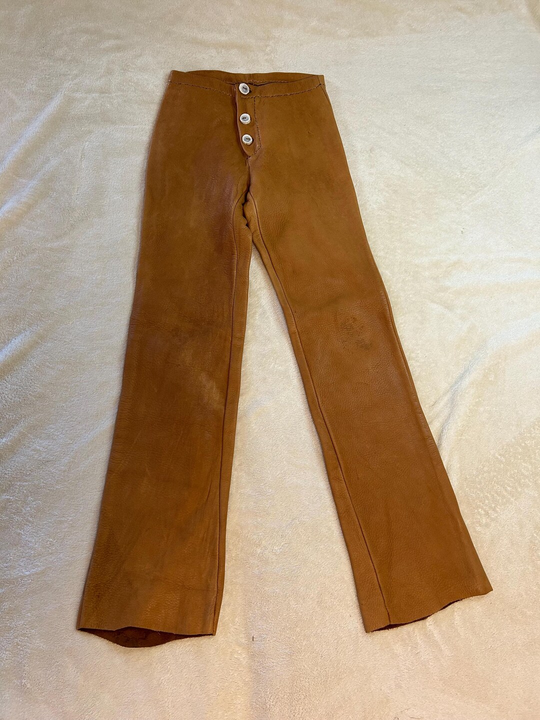 Buckskin Pants 25" X 31" Tobacco Color - Etsy