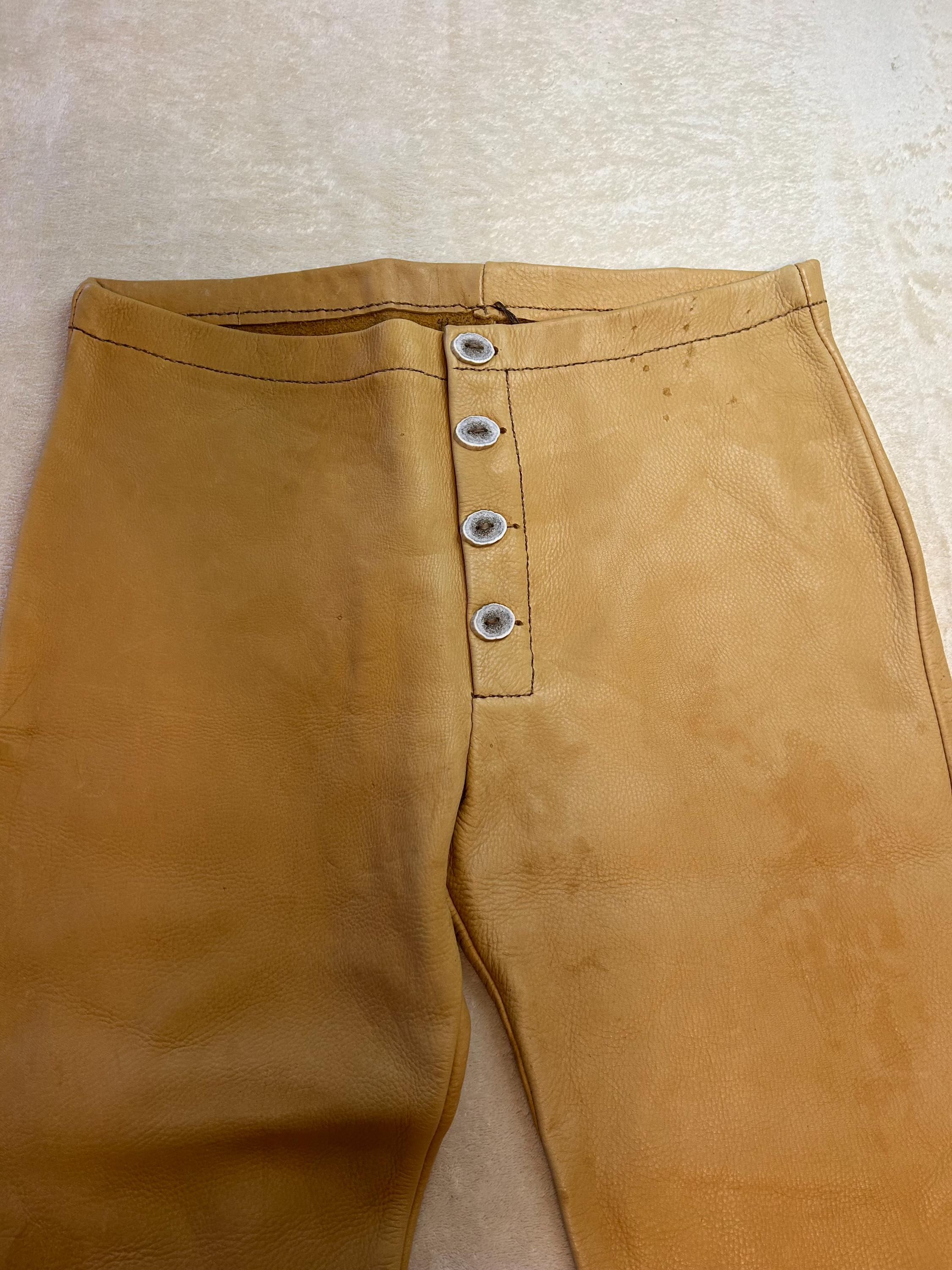 Buckskin Pants 42"x34" Saddle Color - Etsy