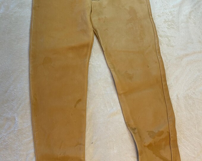 Buckskin Pants 42"x34" Saddle Color - Etsy