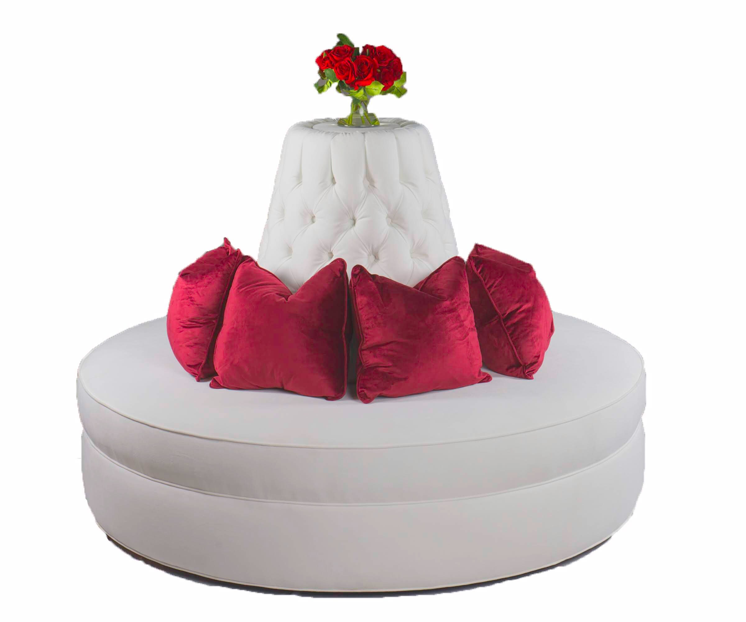 Round Settee Bachelor Sofa Wedding Event Bridal Spa Luxury Salon - Etsy