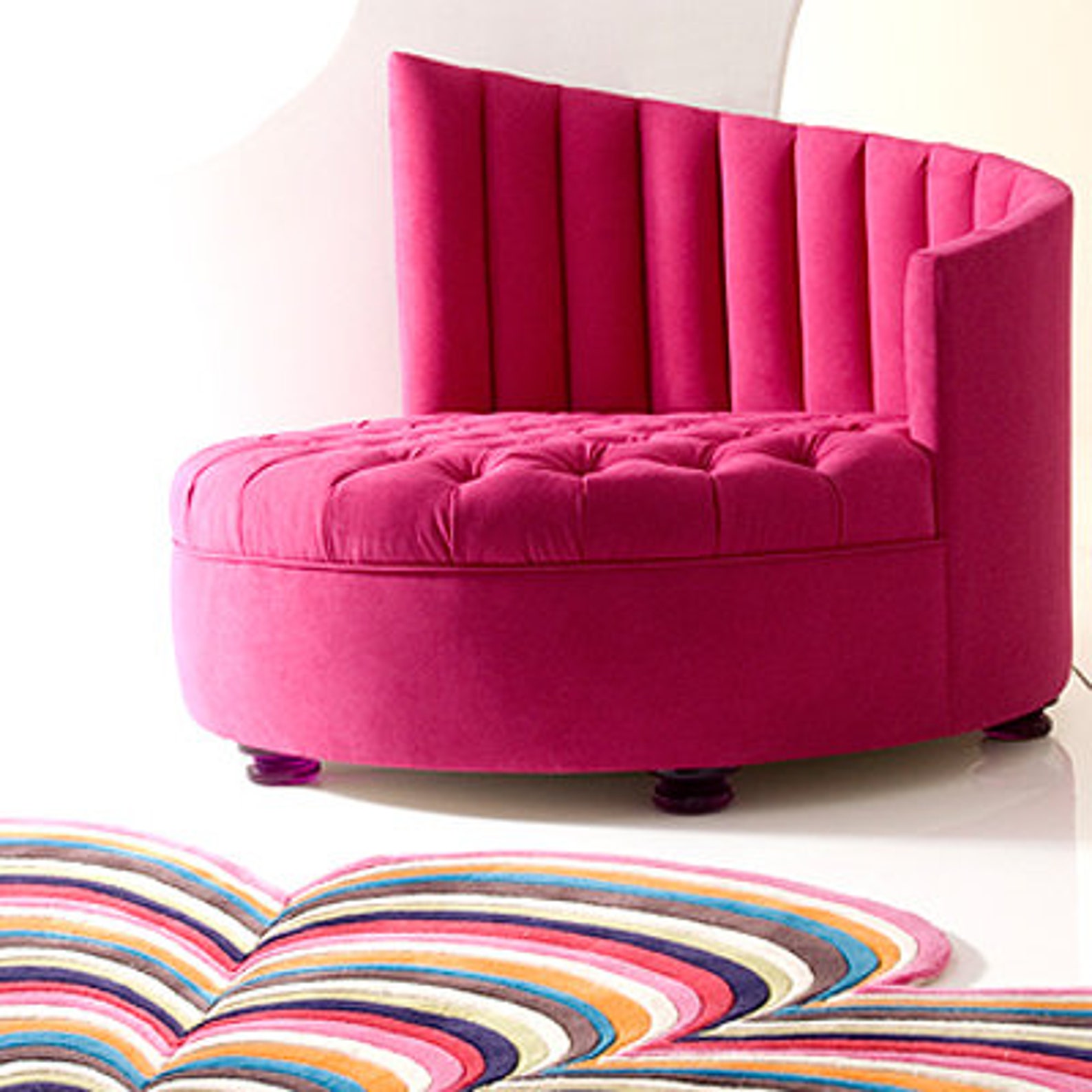 Round Bed Lounger Bench - Etsy