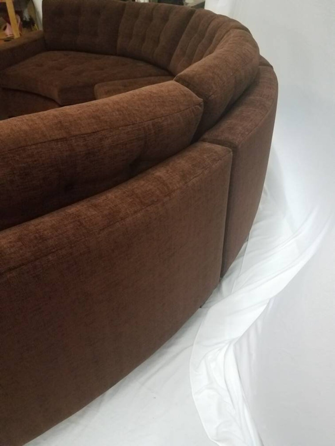Large Curved Modern Sectional Sofa - Etsy