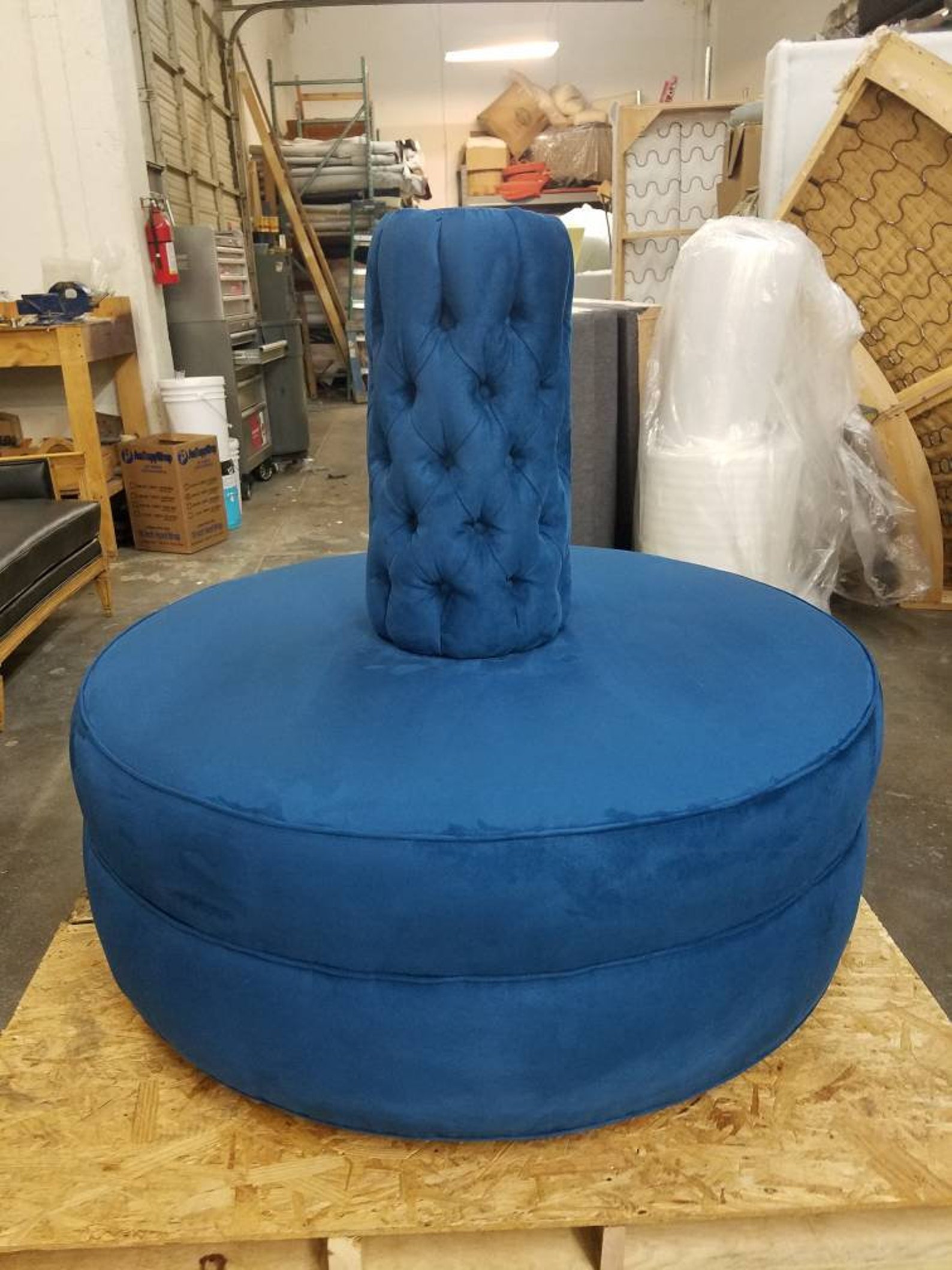 Custom Made 48" Circle Borne Settee Sofa - Etsy