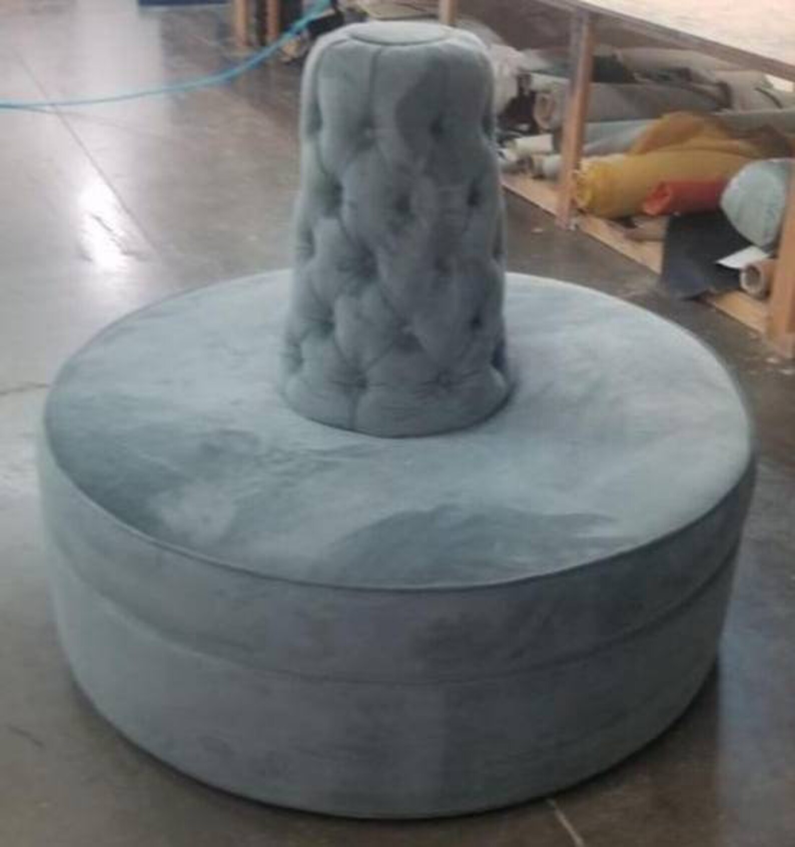 Custom Made 48" Circle Borne Settee Sofa - Etsy