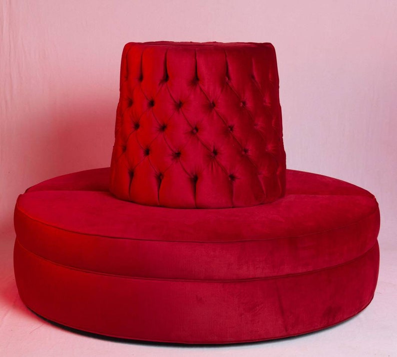 Round Sofa for a Restaurant Seating - Etsy