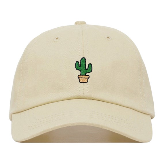 CACTUS Baseball Hat Embroidered Dad Cap Succulent Cacti - Etsy