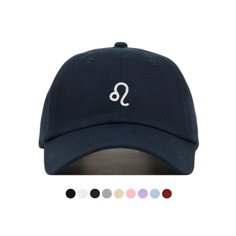 LEO Baseball Hat, Embroidered Dad Cap • Zodiac Horoscope Celestial ...