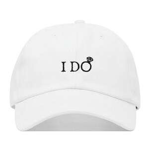 I DO CREW Baseball Hat, Embroidered Dad Cap, Bachelorette Bridal Gift ...