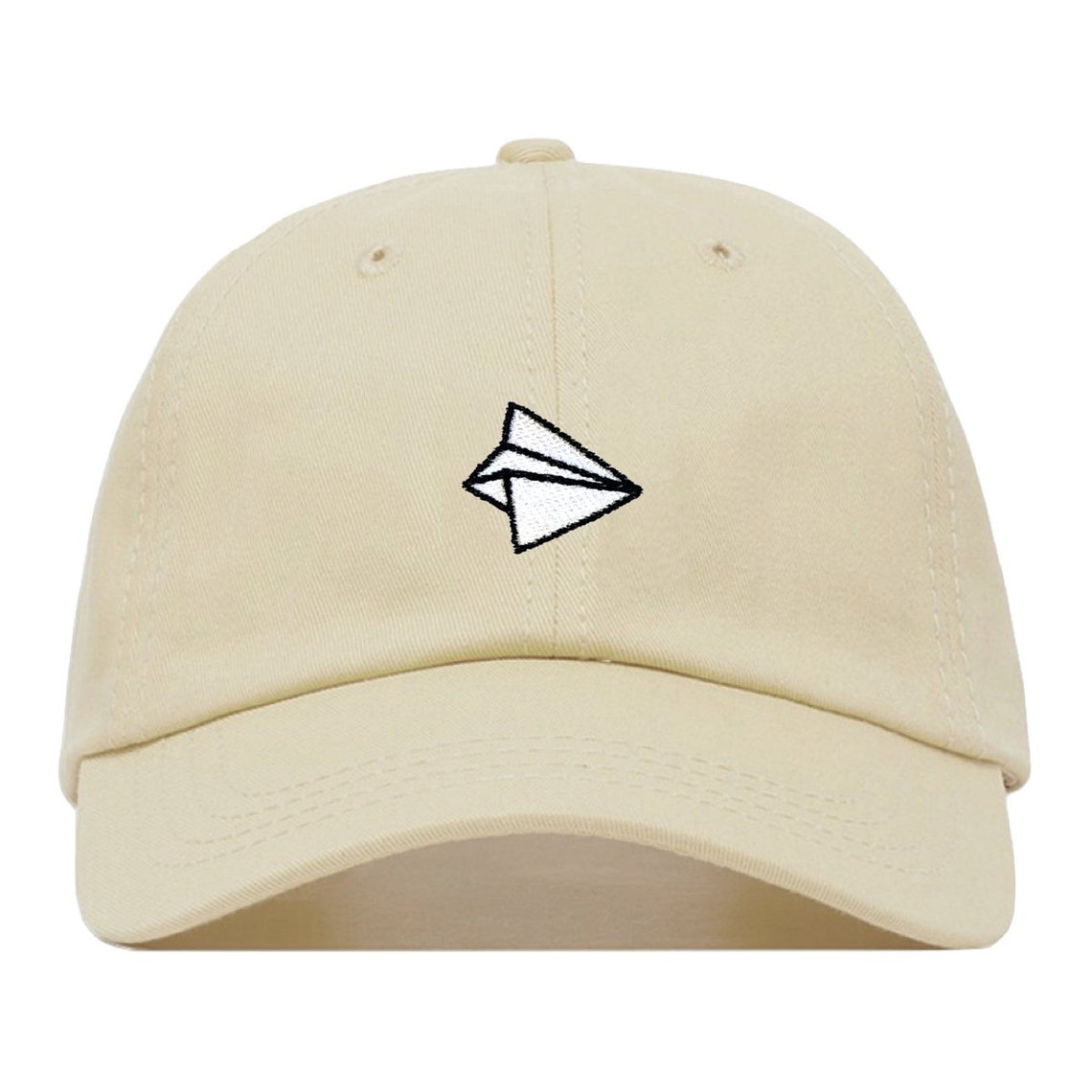 PAPER AIRPLANE Baseball Hat Embroidered Dad Cap Travel - Etsy