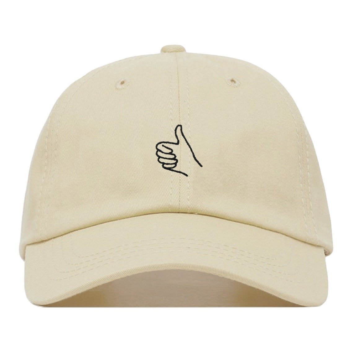 THUMBS UP Baseball Hat Embroidered Dad Cap Good Job Hand - Etsy