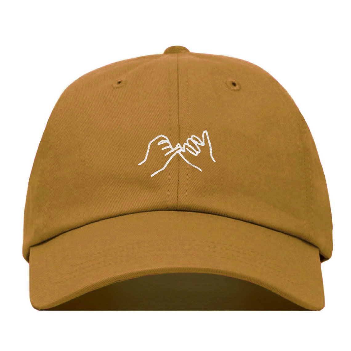 PINKY PROMISE Baseball Hat Embroidered Dad Cap Swear Hand | Etsy