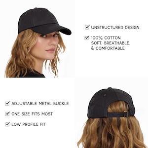 Pine Tree Embroidered Dad Hat | Forest Baseball Cap | Adjustable Cotton ...