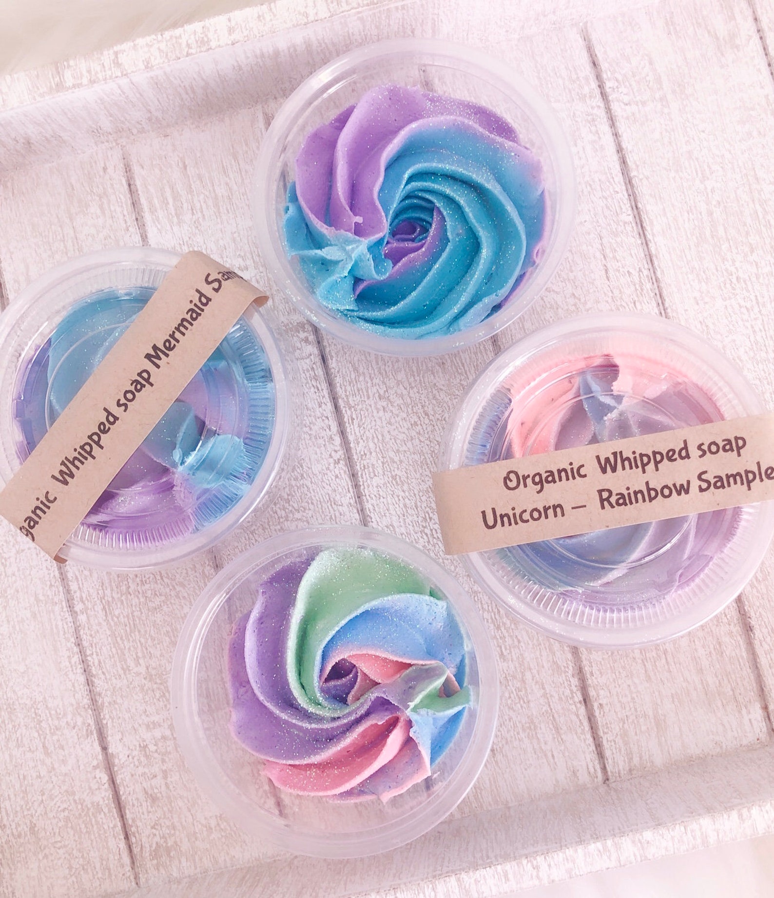 Sample Size 2oz Whipped Soaps.organic Samples for Testing the | Etsy