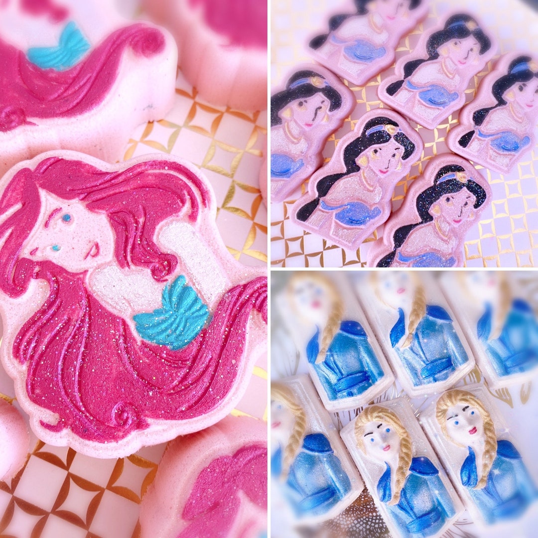 Luxury 6 Pieces Bath Bomb Set With Bubble Scoops//bath Fizzy for Kids ...