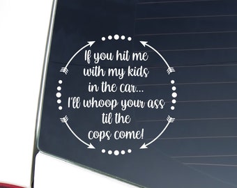 Hit Me Car Sticker - Etsy