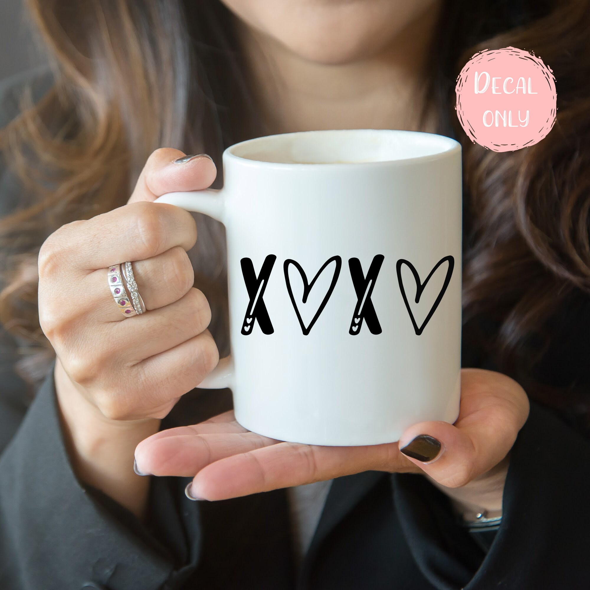 XOXO Vinyl Decal Valentine Decal Love Decal | Etsy