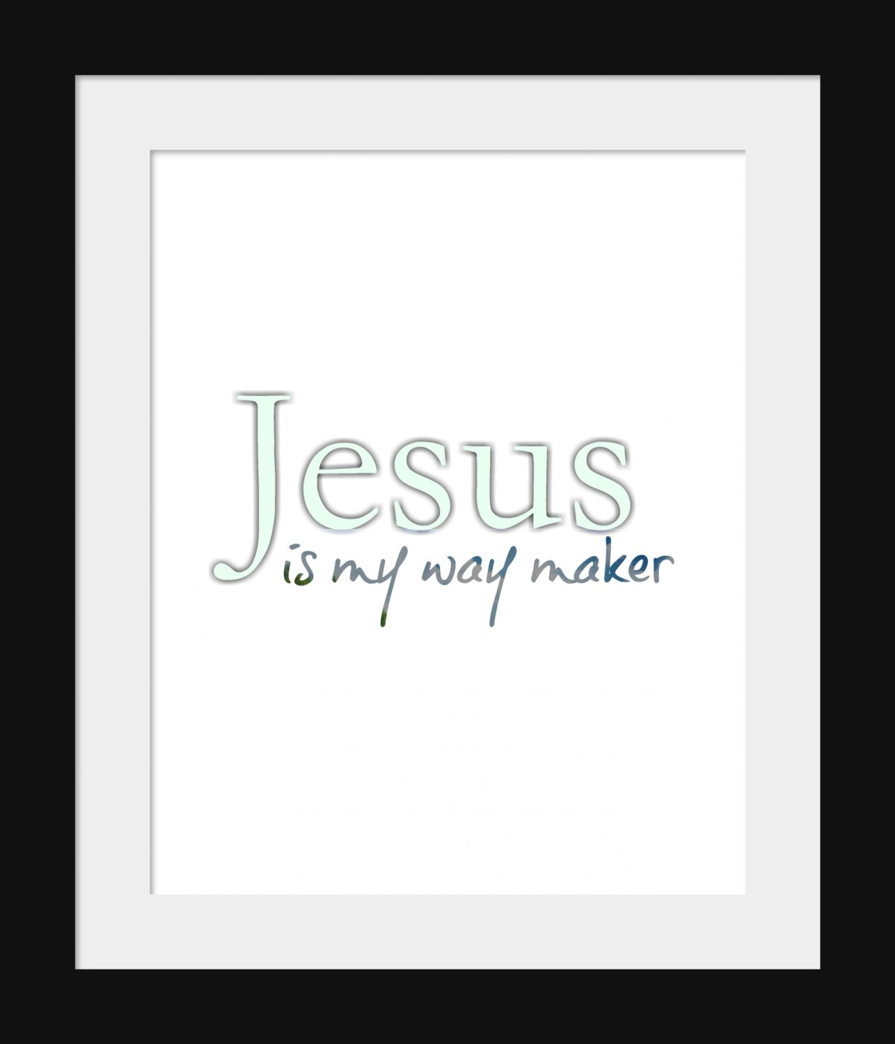 Jesus is My Waymaker - Etsy