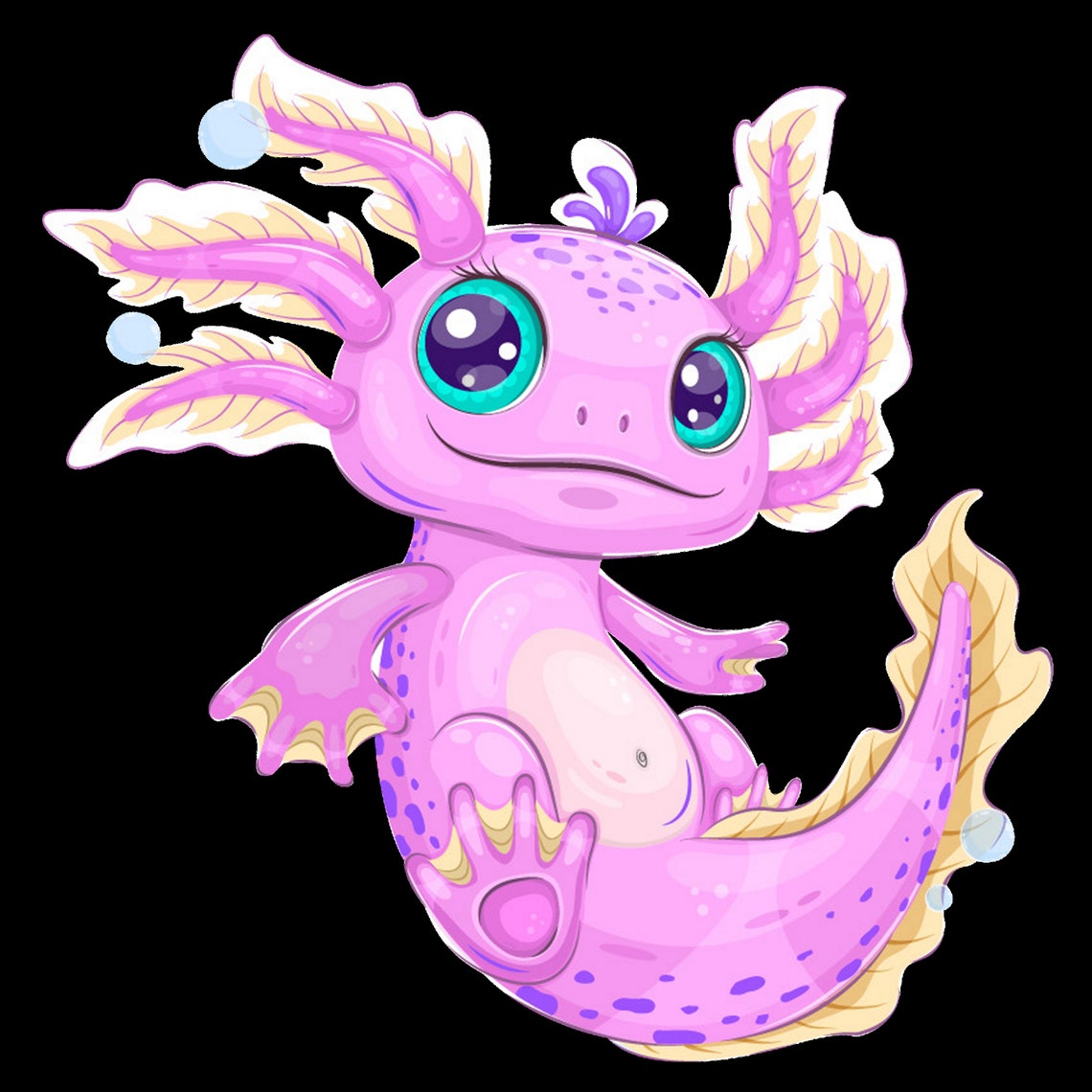 22 Axolotl Clip Art, Digital Download, Printable Images, PNG, Images ...