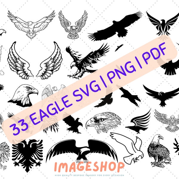 Eagle Hand Drawn Svg - Etsy