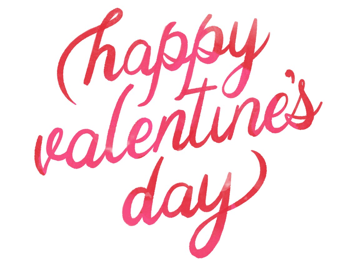 Valentine’s Day Heading Png Svg, Valentine’s Day Clip Art, Valentine’s ...