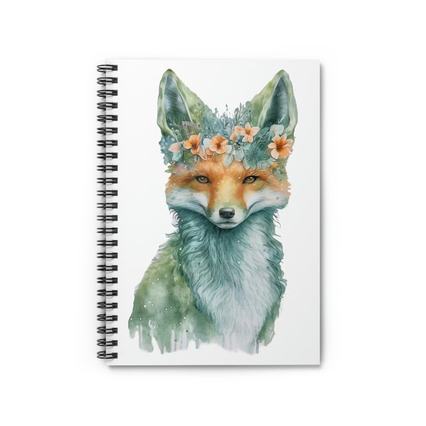 Fox Notebook - Etsy