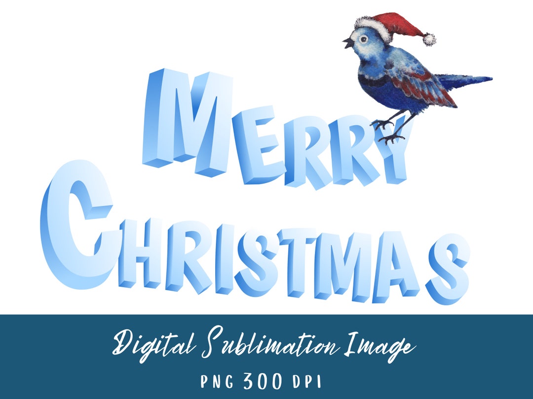 Christmas Bluebird Png, Christmas Png, Christmas Digital Download ...