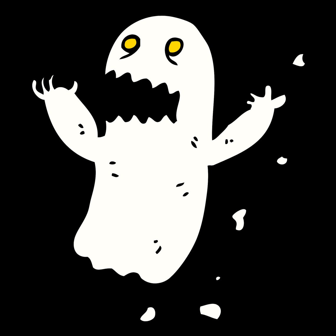 46 Spooky Scary Ghost Clipart PNG Halloween Png Halloween - Etsy