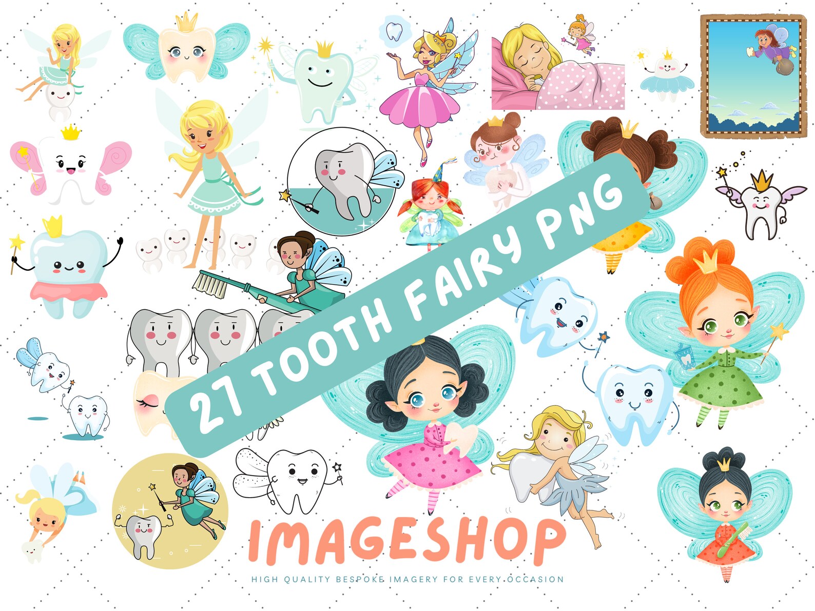 Tooth Fairy Clip Art, Downloadable Digital Images, Printable Images ...