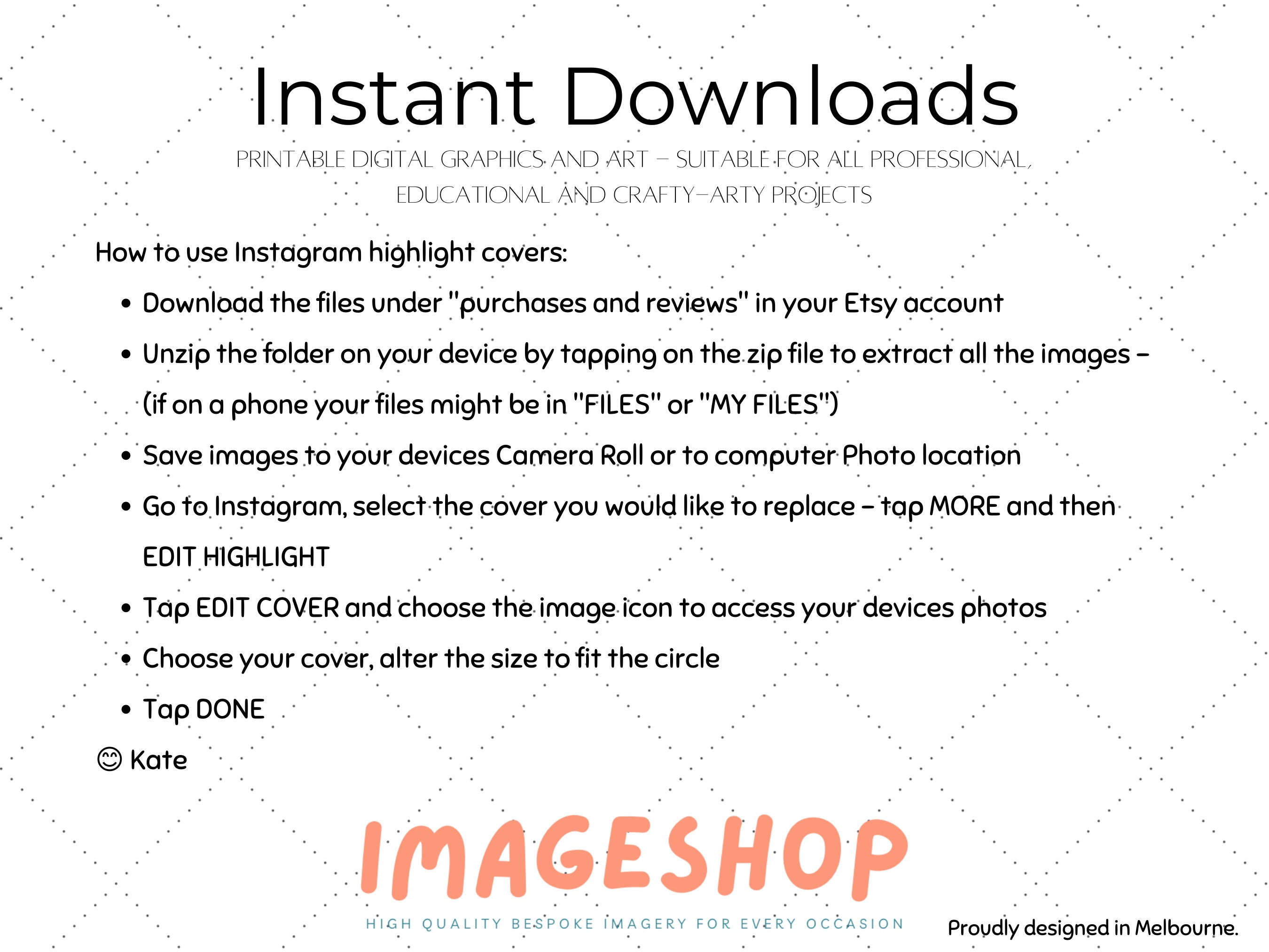 Chibi Instagram Icon