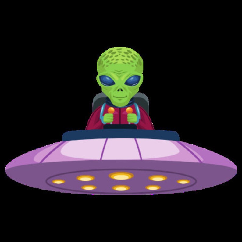 Aliens Ufo’s Extraterrestrials Clip Art, Downloadable Digital Images ...