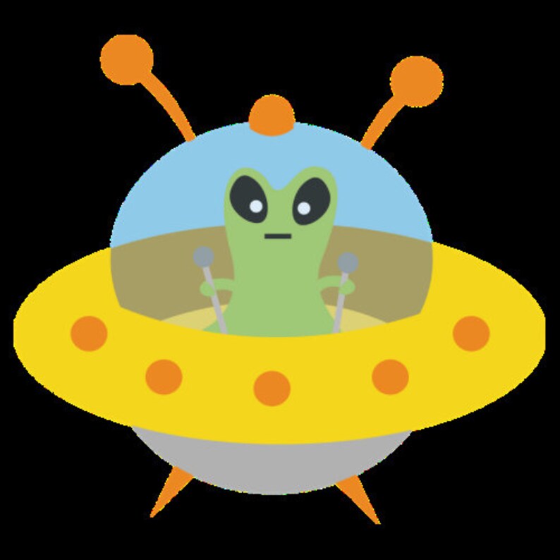 Aliens Ufo’s Extraterrestrials Clip Art, Downloadable Digital Images ...
