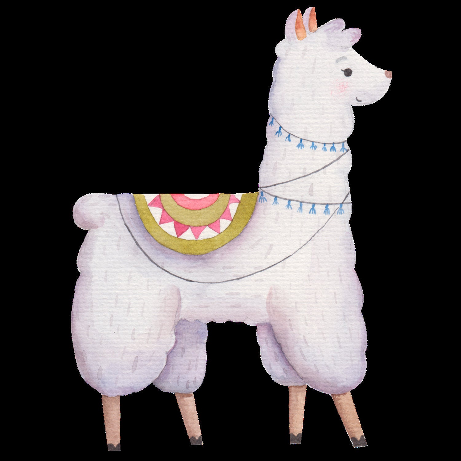 Llama Clip Art, Downloadable Digital Images, Printable Images, Graphic ...