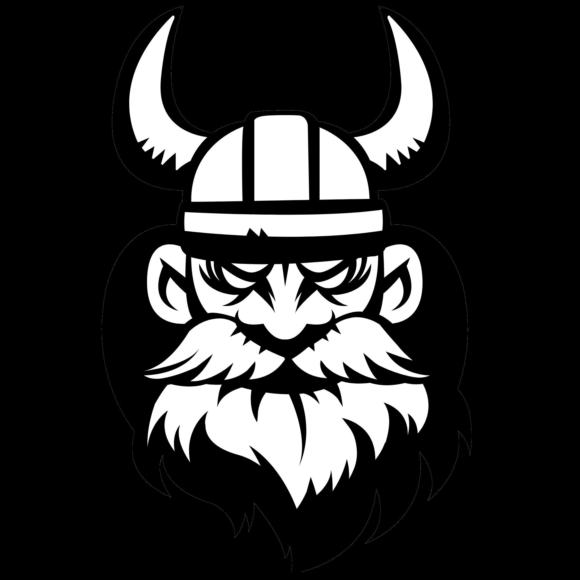 Viking Nordic Svg Png | Viking Black Line Svg Png | Viking Outline ...