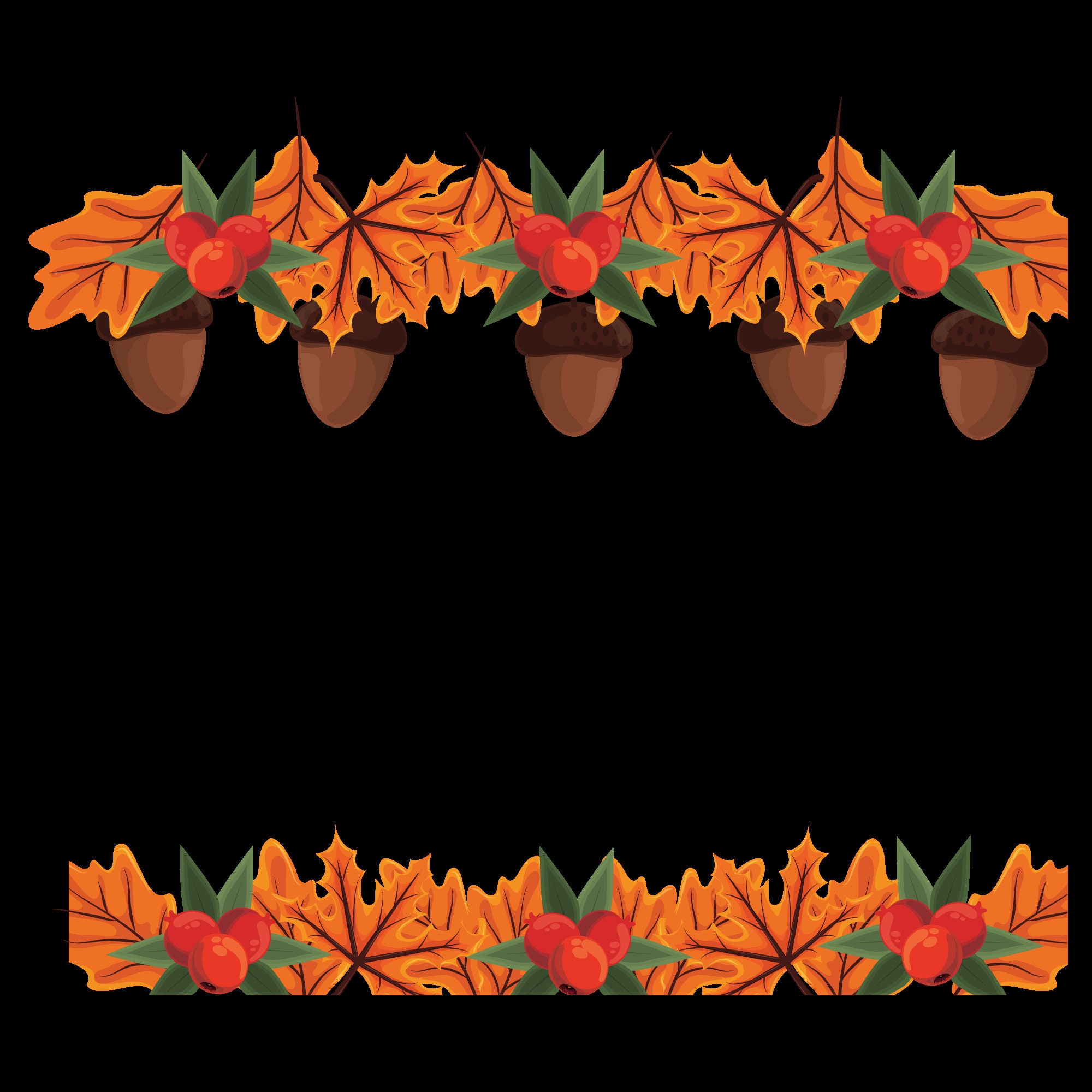 36 Thanksgiving Borders Boxes and Ephemera Png Clipart Png Thanksgiving ...