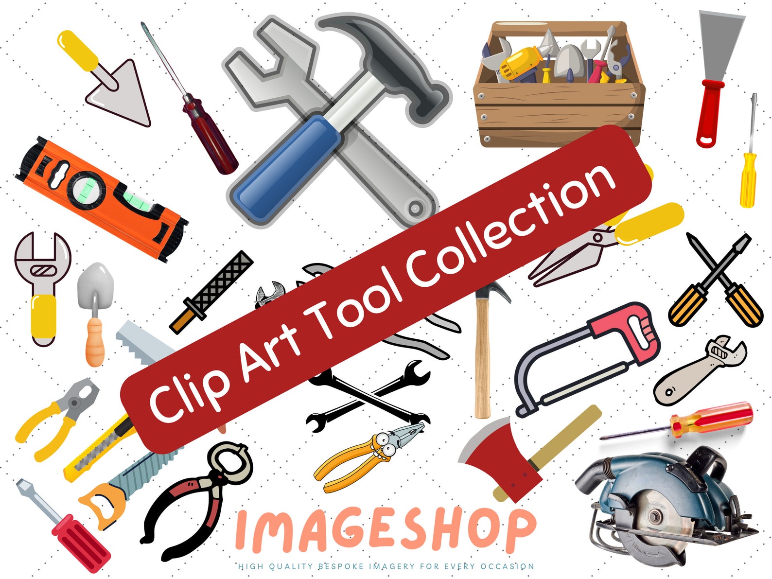 Tools Png, Tools Clipart, Digital Download, Saw, Screwdriver, Printable ...