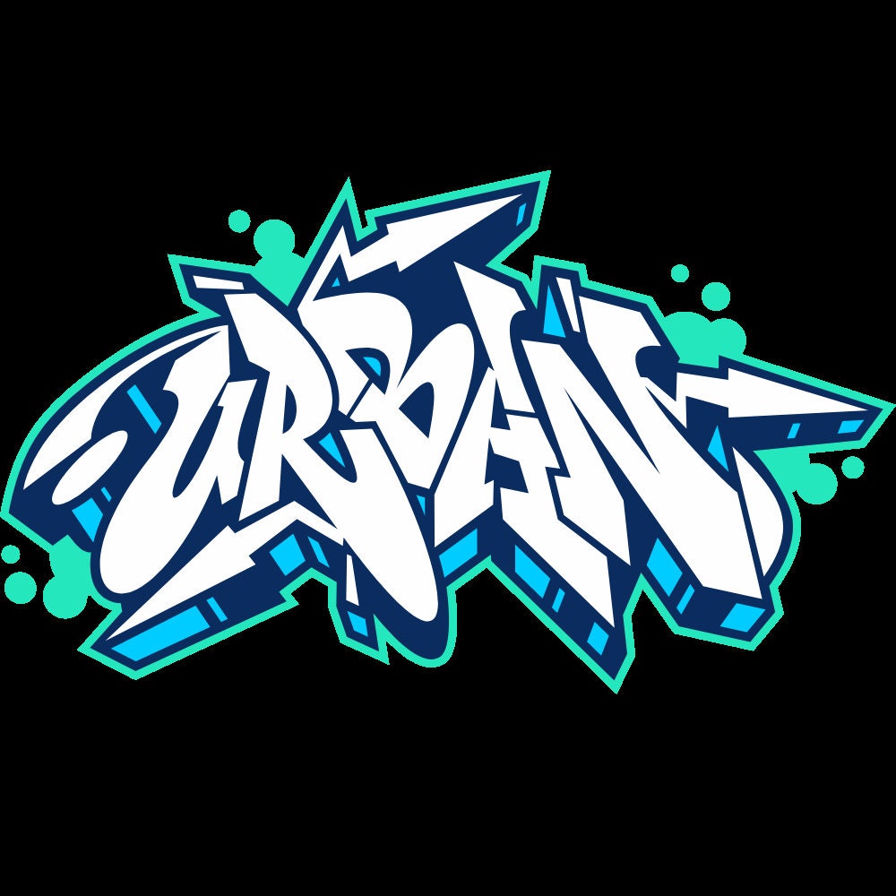 Graffiti Spray Paint Clip Art, Digital Download, Printable Images, PNG ...